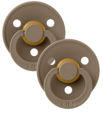 Bibs Colour 2 pk - Dark oak/Dark oak – Lillefot